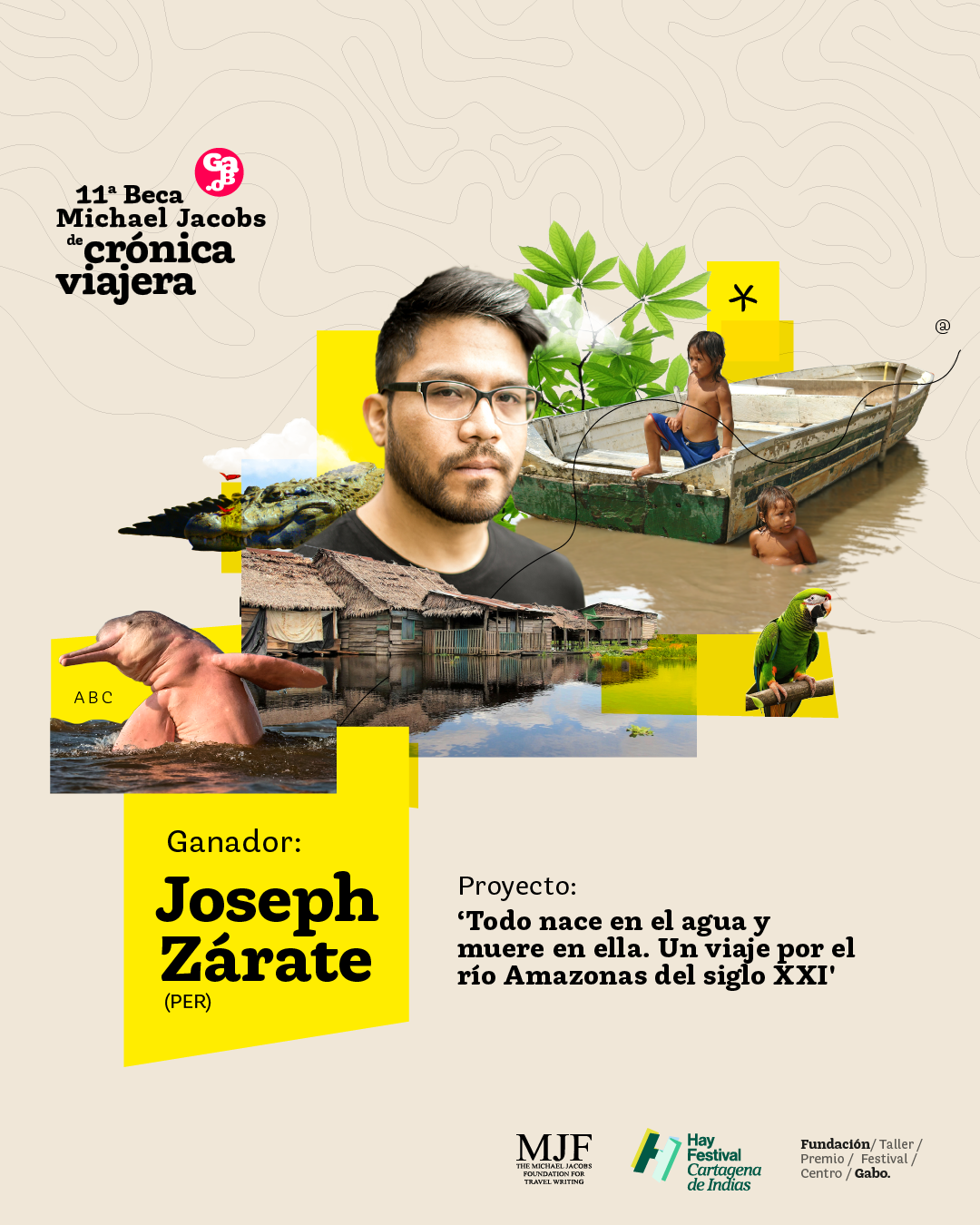 Joseph Zárate es el ganador de la Beca Michael Jacobs 2025 ...