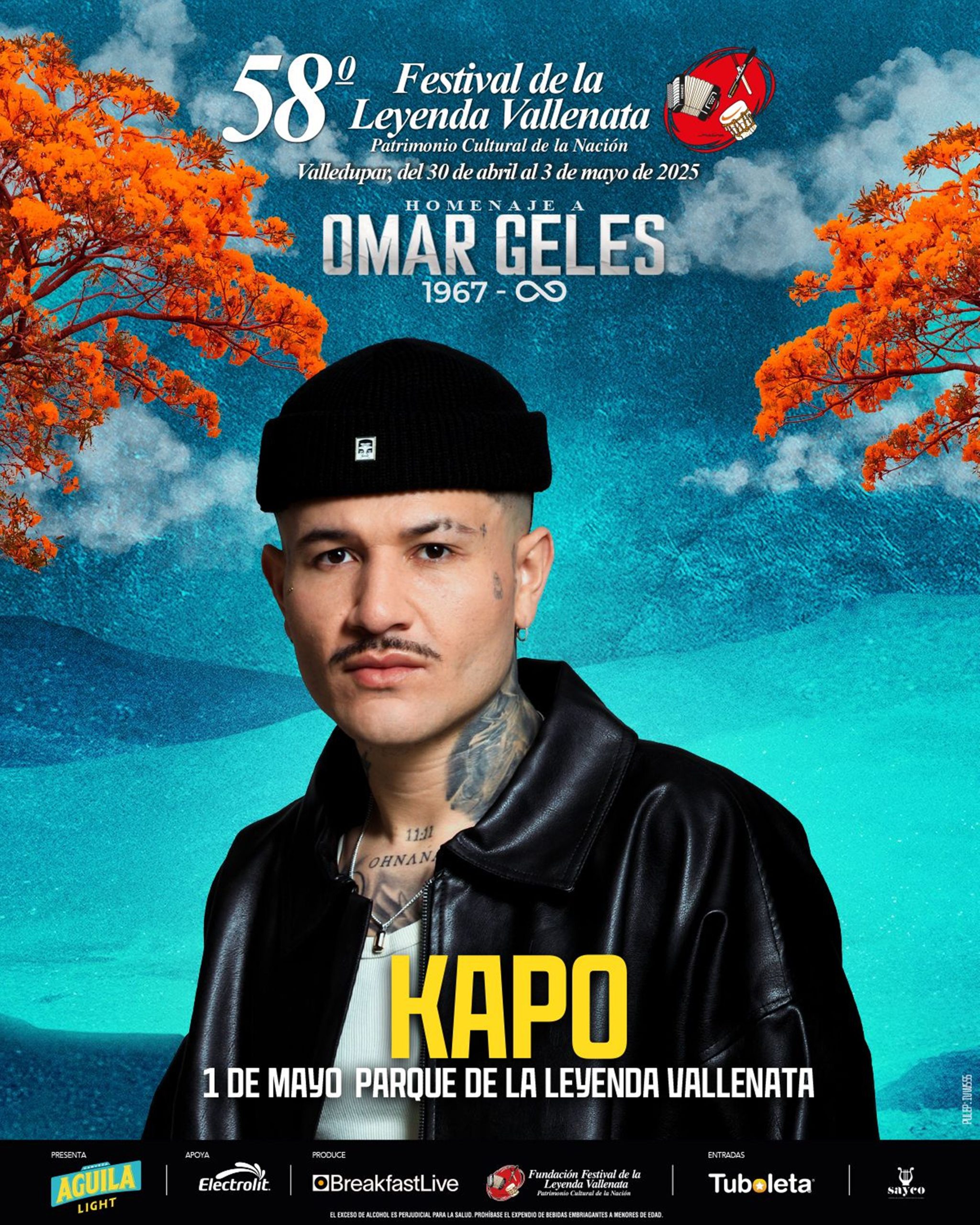 Kapo, la joya del Afrobeat Colombiano, se presentará en el Festival de la Leyenda Vallenata 2025 ...